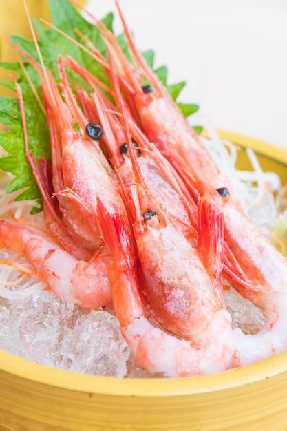 Prawn Sashimi with Chili Garlic Sauce | Savory Touch